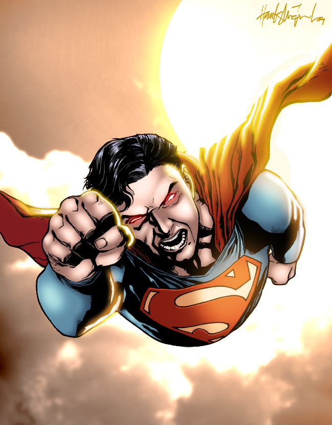 Les illustrations de super-héros par Kyle Ritter