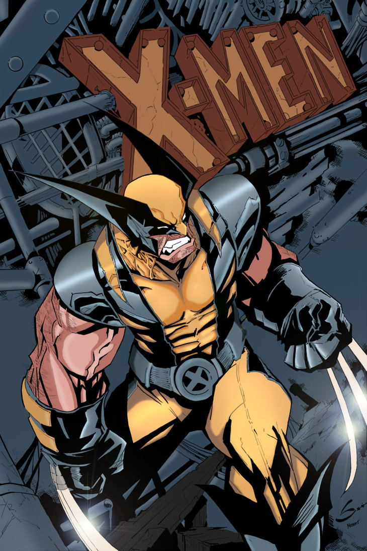 Les illustrations de super-héros par Kyle Ritter