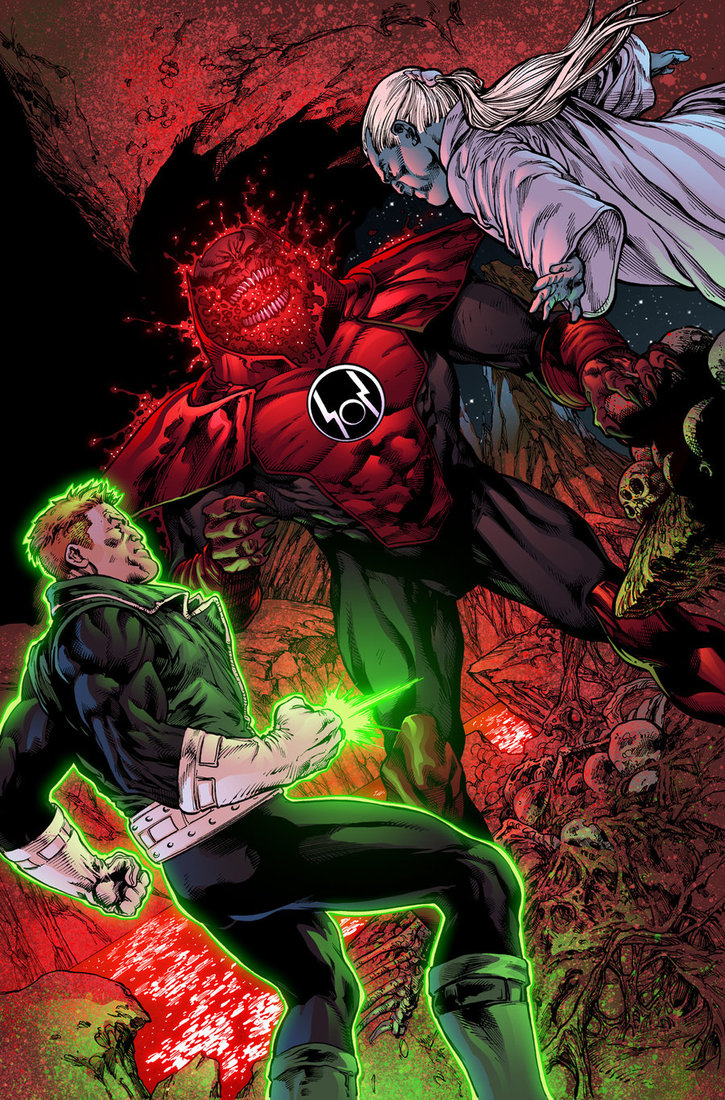 Les illustrations de super-héros par Kyle Ritter