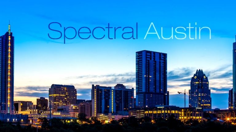 La beauté de la ville d'Austin - Texas