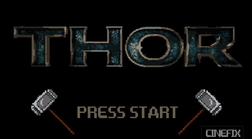 Thor 8 bit game