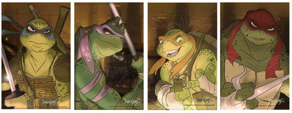 Les personnages de Dave Alvarez