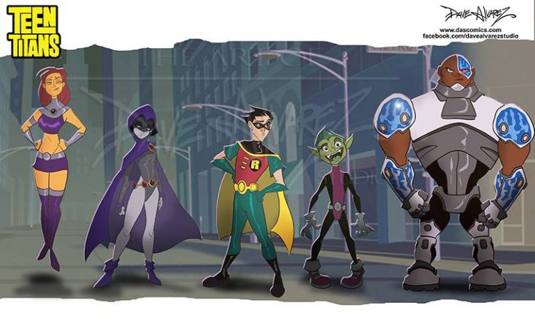 Les personnages de Dave Alvarez