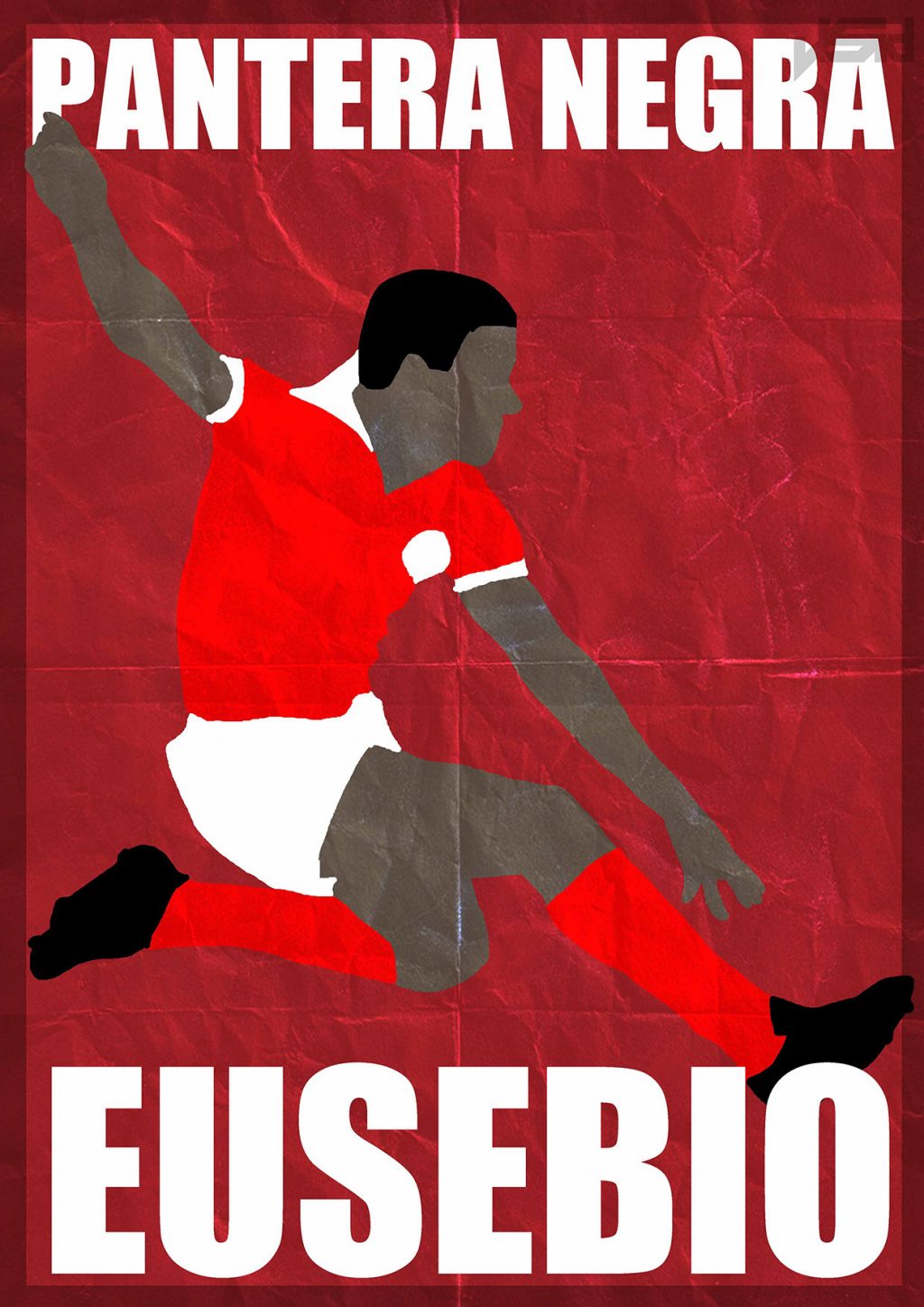 Les légendes du football en affiches minimalistes par John Sideris