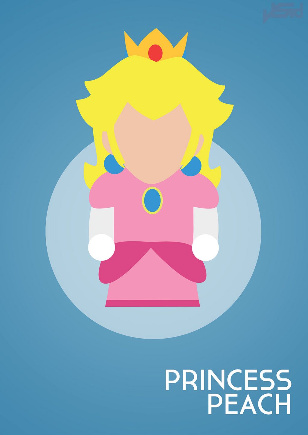 John Sideris et ses affiches minimalistes de Personnages de jeux-vidéo