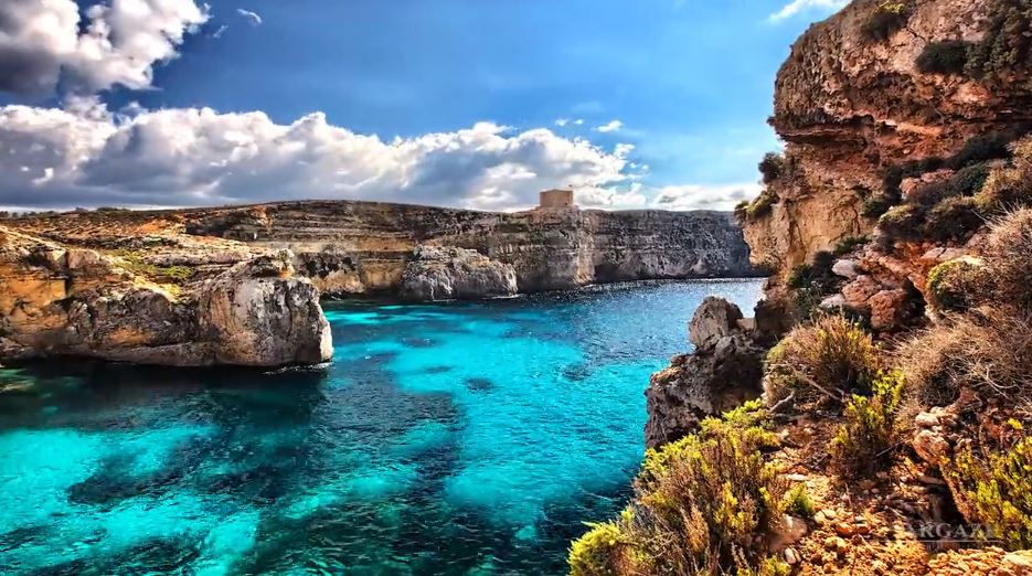 La beauté des paysages de Malte en time lapse