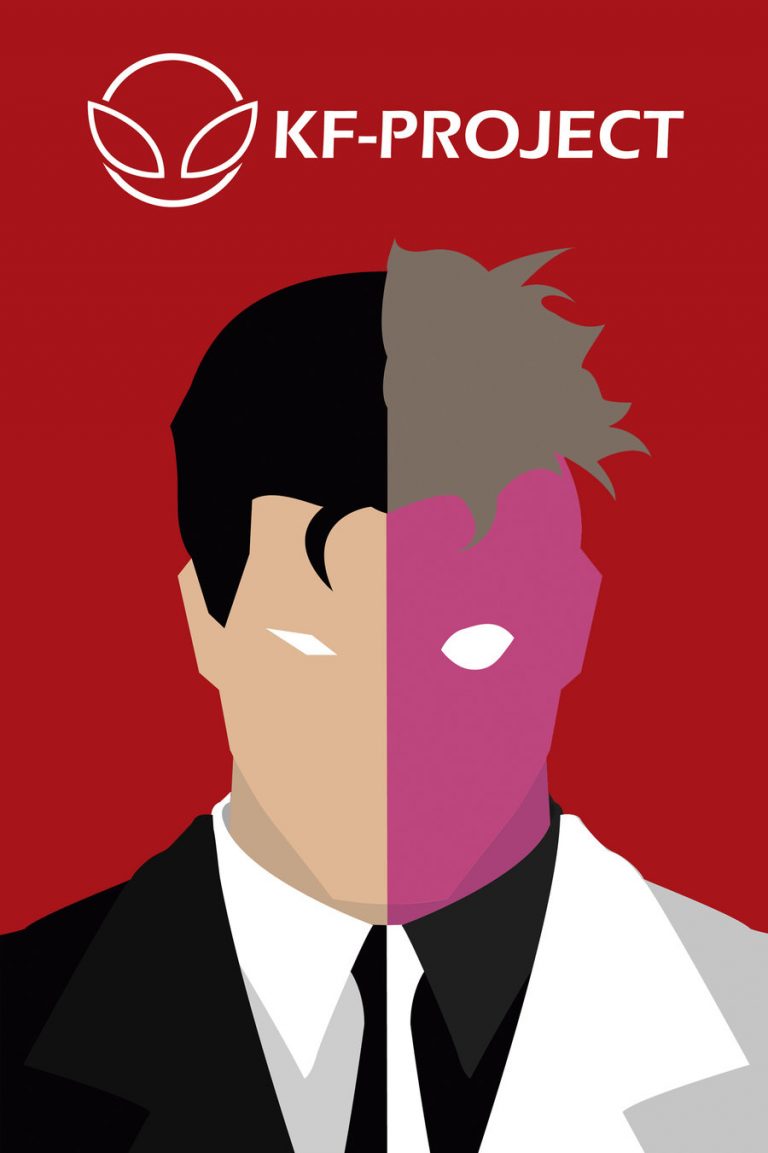 Illustrations de super-héros minimalistes par Elvis Fuentes - KF-Project