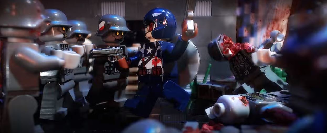 Lego Captain America 3: Nazi Zombies - Un stop motion qui dépote