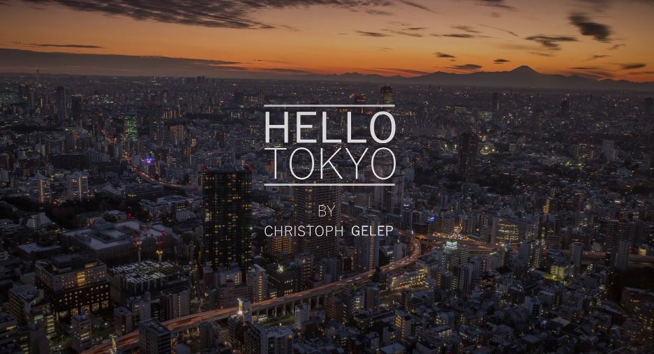 Hello Tokyo - time lapse